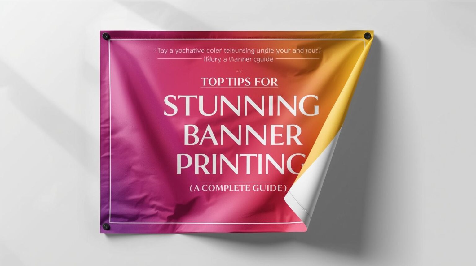 Banner Cloth Printing | The complete guide | Essex Banners